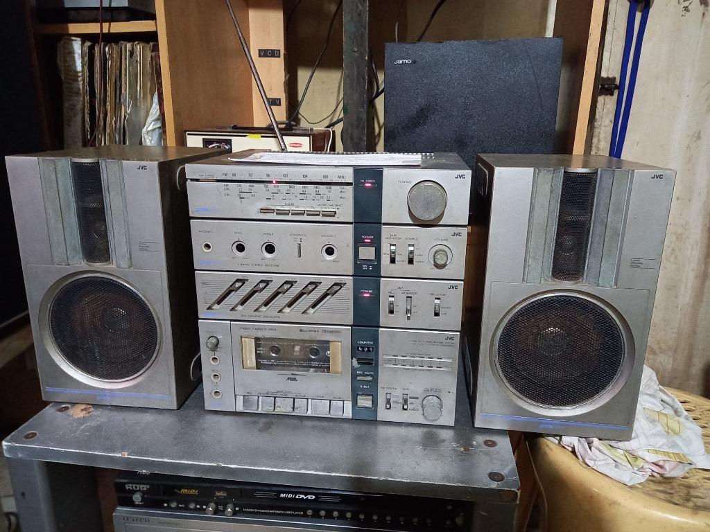 JVC PC-6 mini compo/boombox, Audio, Other Audio Equipment on Carousell