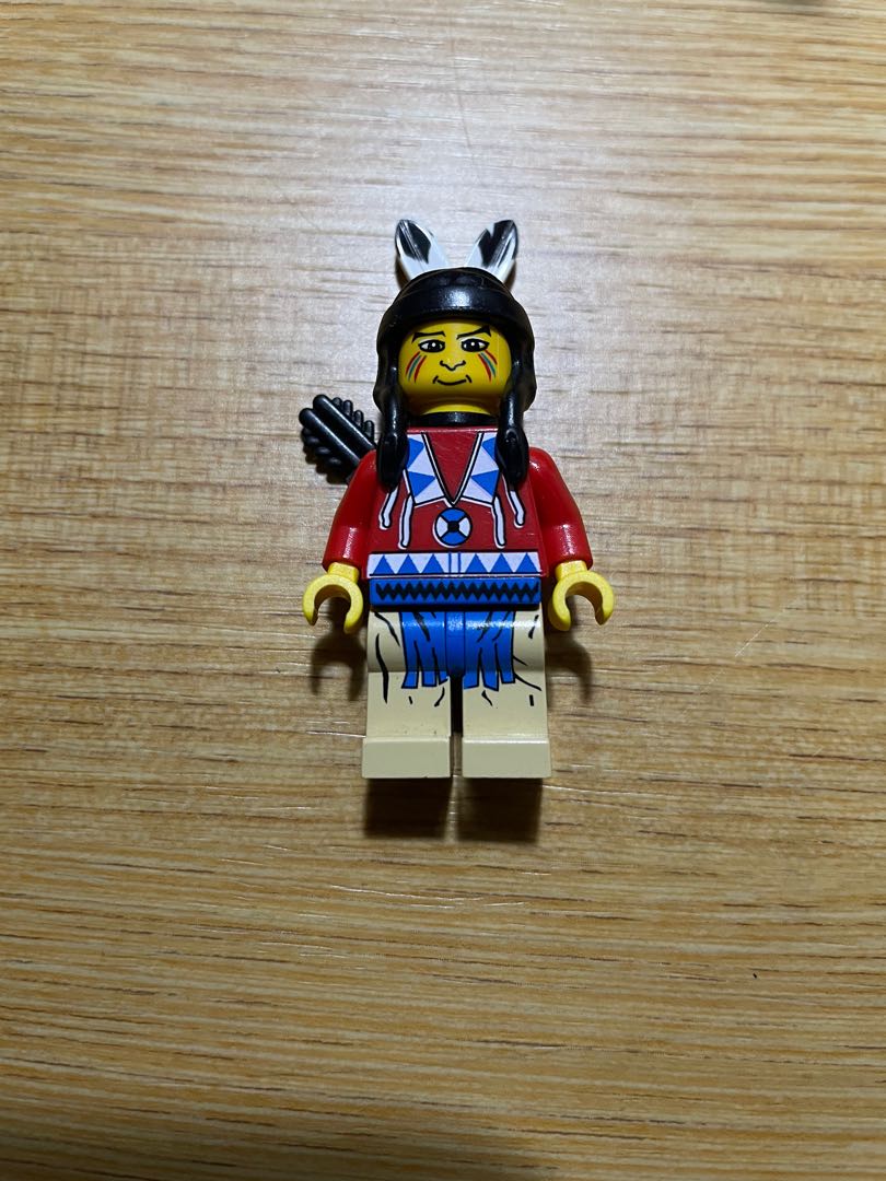 Lego Western Indian Red Shirt w/ Quiver, Hobbies & Toys, Toys & Games ...