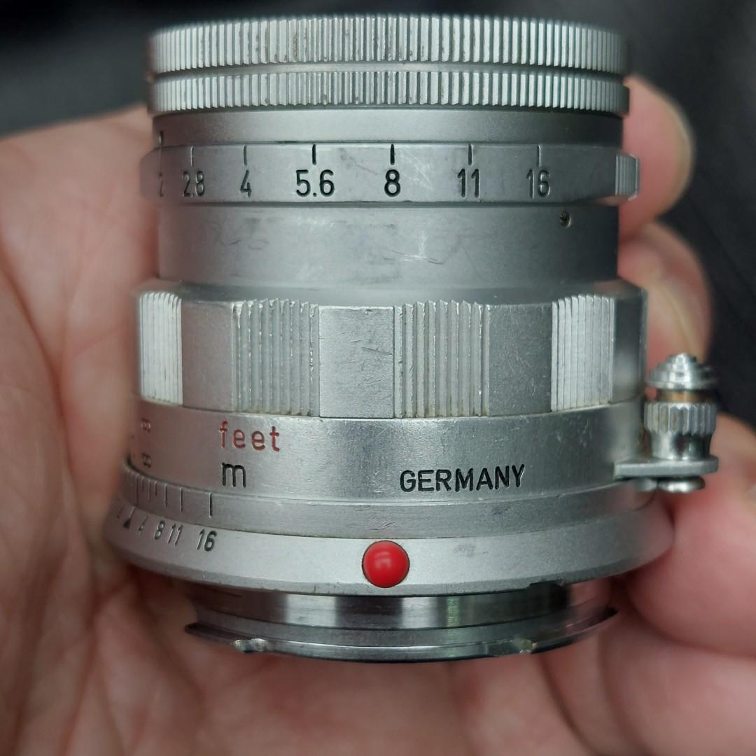 Leica Summicron 5cm f2 Rigid v2, 攝影器材, 鏡頭及裝備 - Carousell