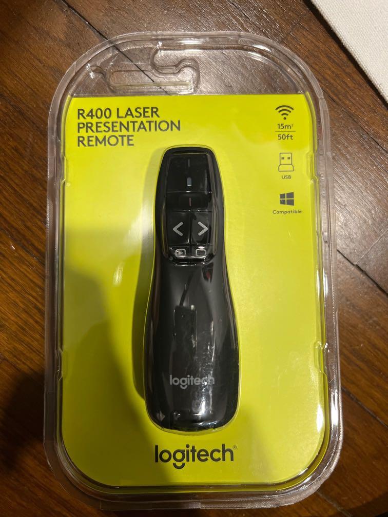 Logitech R400 Laser Presentation Remote BNIB, Computers & Tech, Office ...