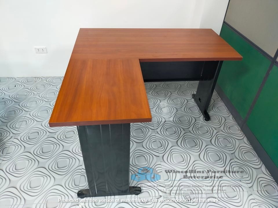 L-TYPE OFFICE TABLE, Furniture & Home Living, Furniture, Tables & Sets ...