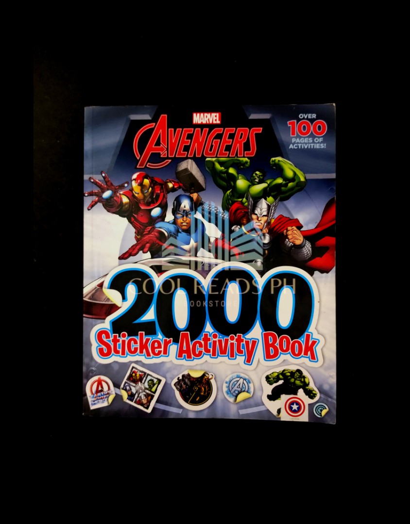 Marvel Avengers: 2000 Sticker Activity Book, Hobbies & Toys, Books ...