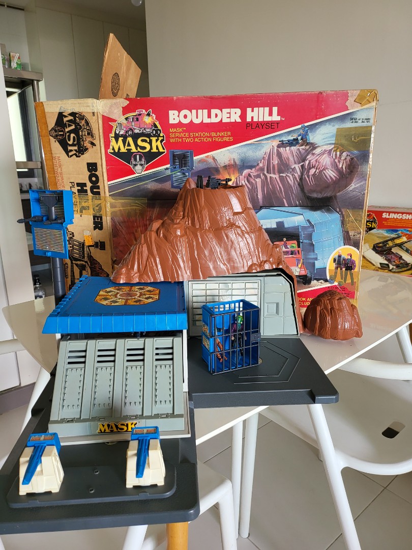 M.A.S.K Boulder hill mask in box, Hobbies & Toys, Toys & Games on Carousell
