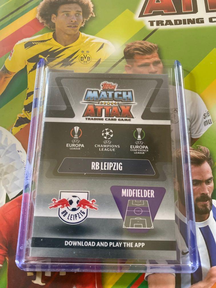 Match Attax Match Worn Jersey Relic Card (Christopher Nkunku), Hobbies ...