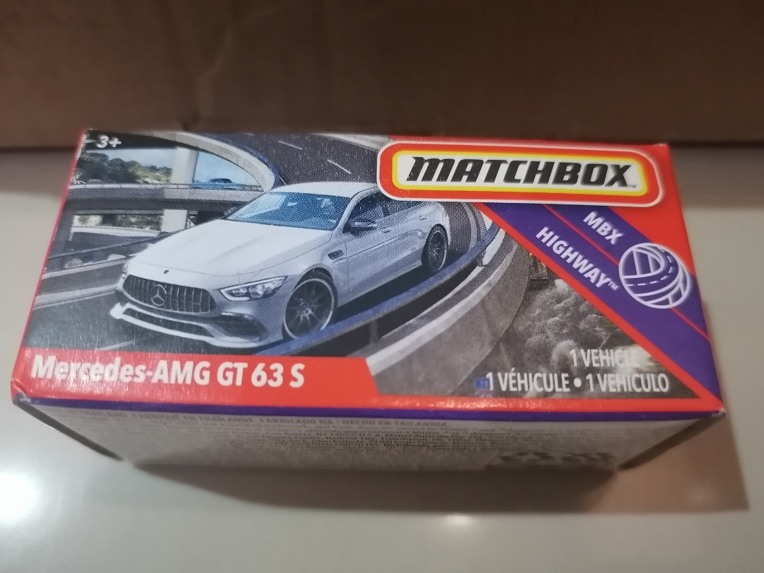 Matchbox 2020 MBX Highway Mercedes-AMG GT 63 S - Pearl White - Power ...