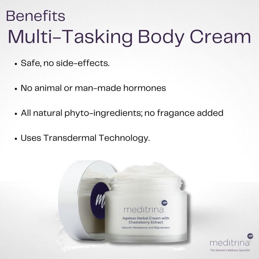 Meditrina Ageless Herbal Cream With Chasteberry Extract, Beauty ...