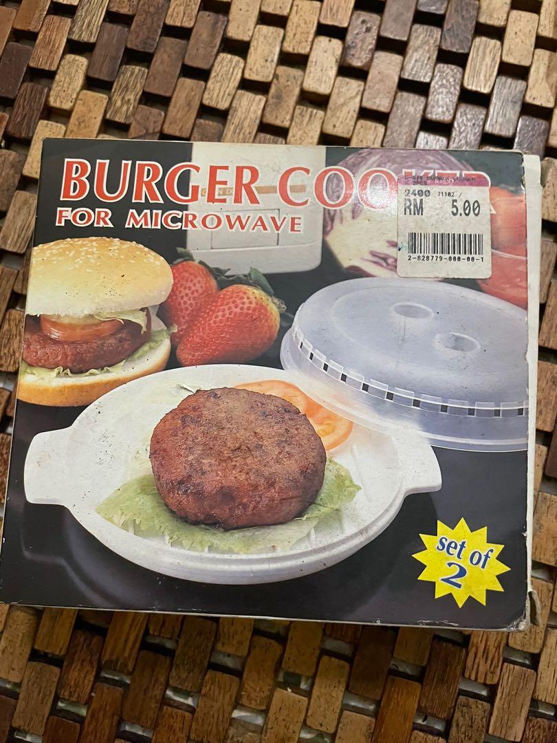 Microwave Steamer plus Burger Cooker, TV & Home Appliances, Kitchen ...