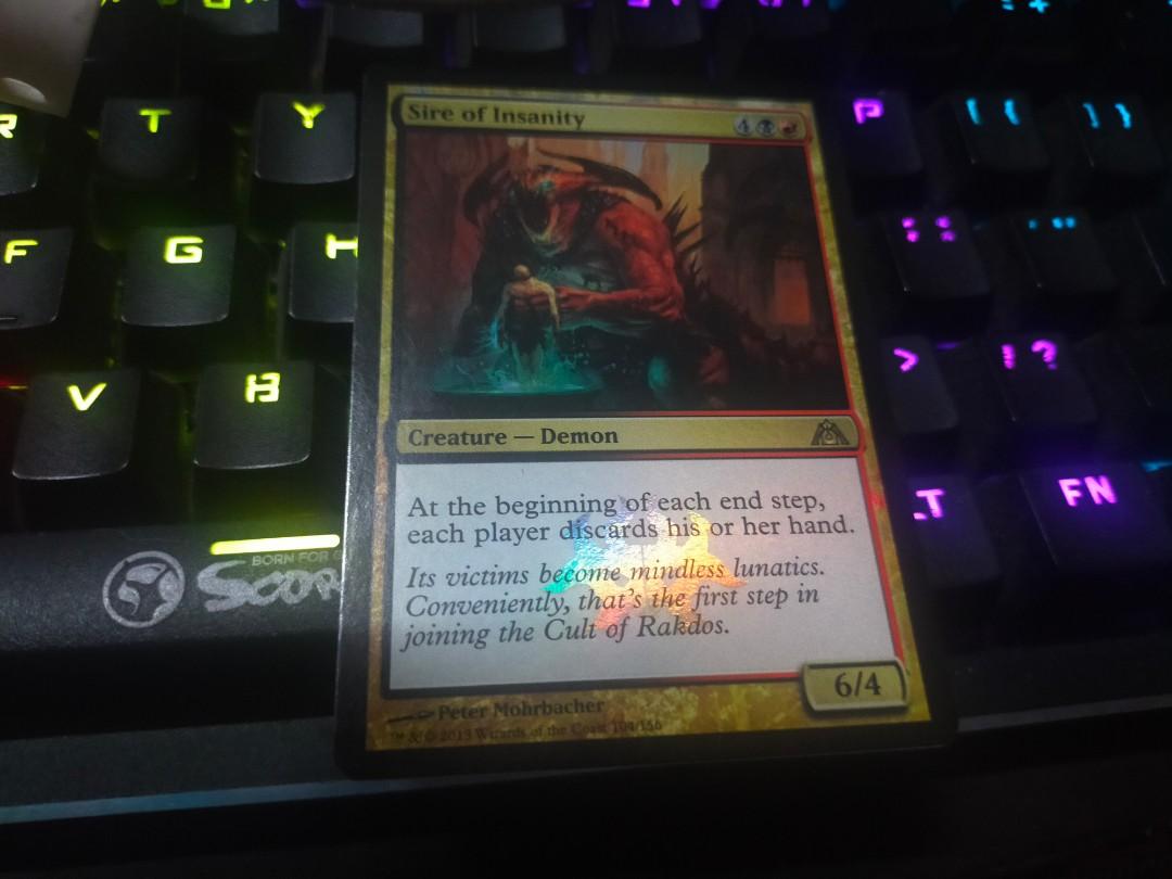 MTG SIRE OF INSANITY FOIL, Hobbies & Toys, Toys & Games on Carousell