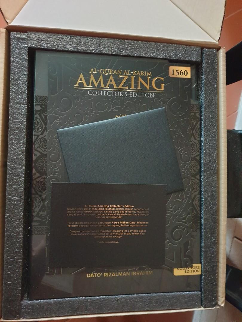 Mushaf Al Quran edisi khas Dato Rizalman, Looking For on Carousell