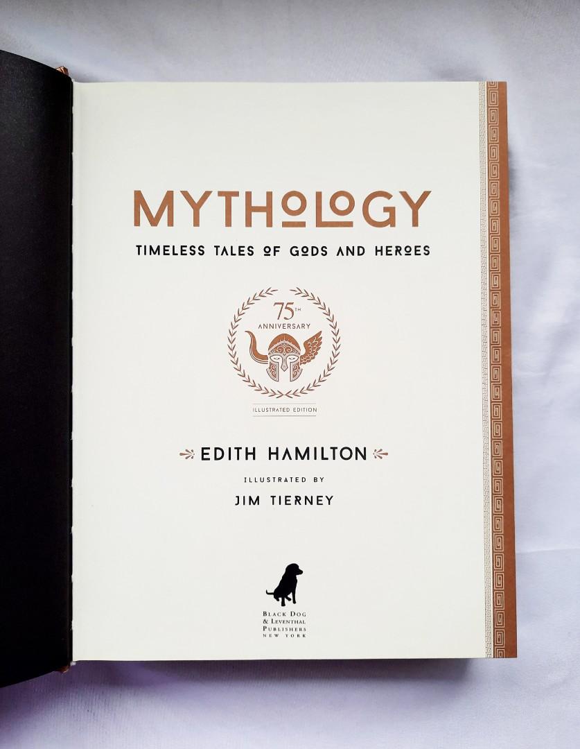 MYTHOLOGY by Edith Hamilton 75th Anniversary Edition with FREE ...