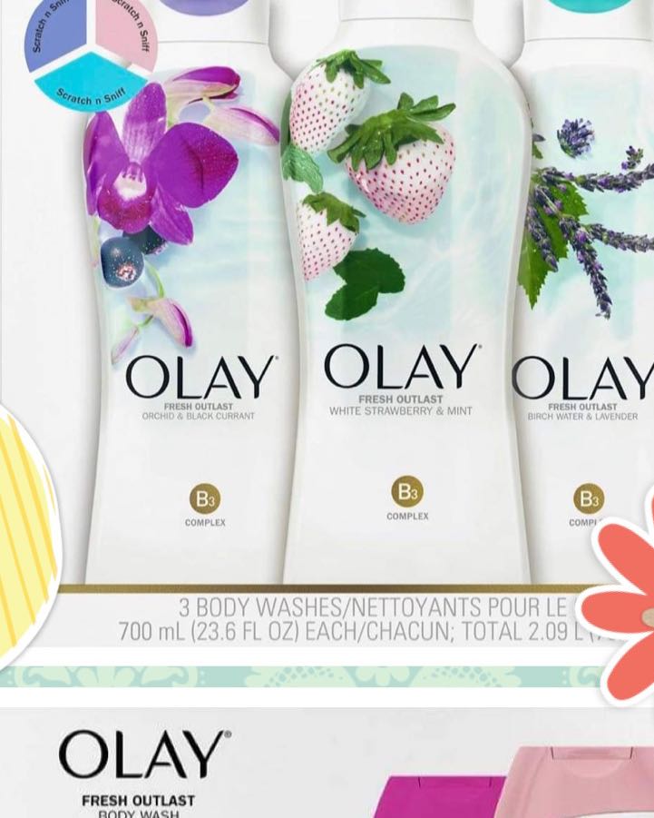 OLAY Body Wash Set (3 bottles), Beauty & Personal Care, Bath & Body ...