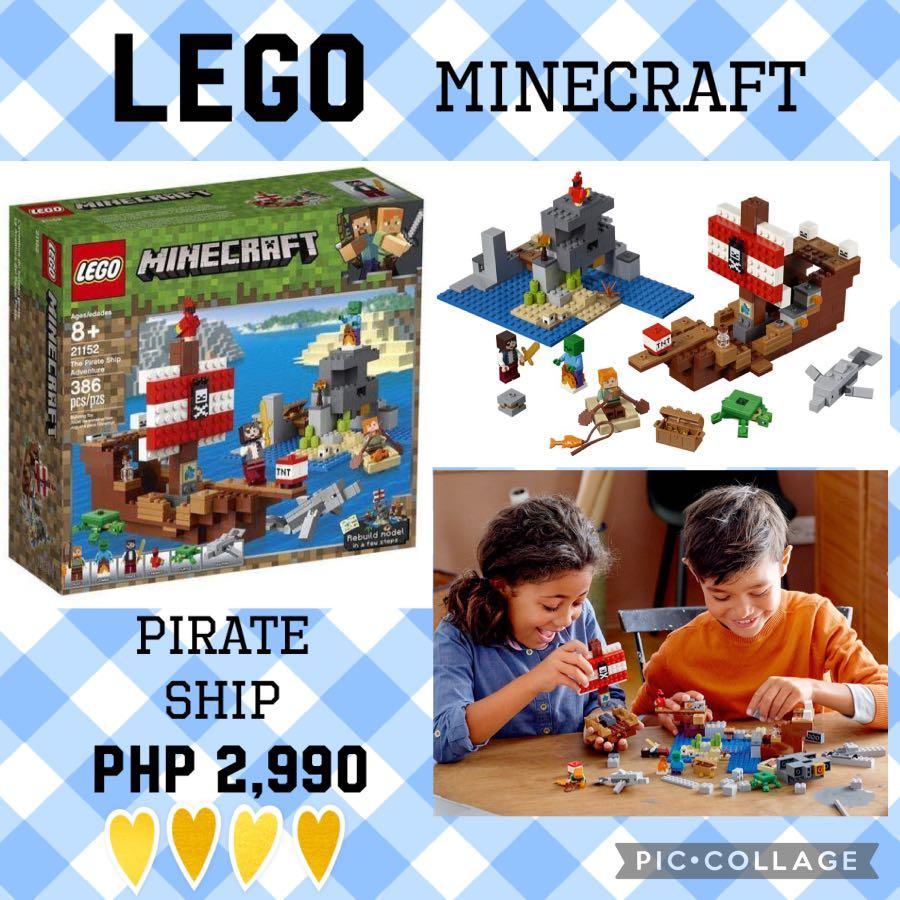 Original LEGO MINECRAFT Pirate Ship from USA, Hobbies & Toys, Toys ...