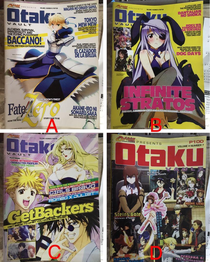 Otaku Vault Anime Magazine, Hobbies & Toys, Books & Magazines ...