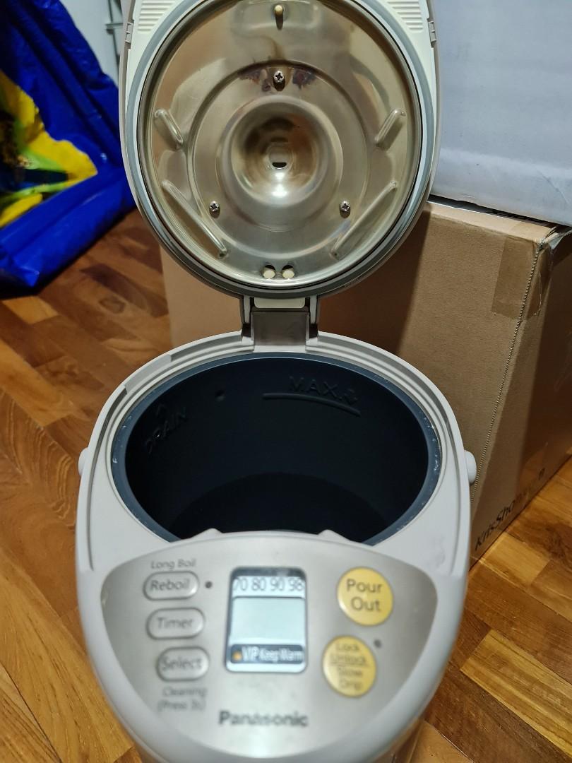 Panasonic Electric Thermo Pot 3 Litre Beige, TV & Home Appliances ...