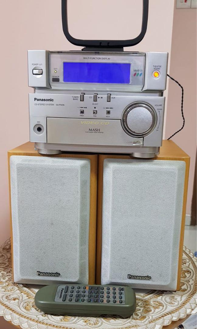 Panasonic Mini compo, Audio, Portable Music Players on Carousell