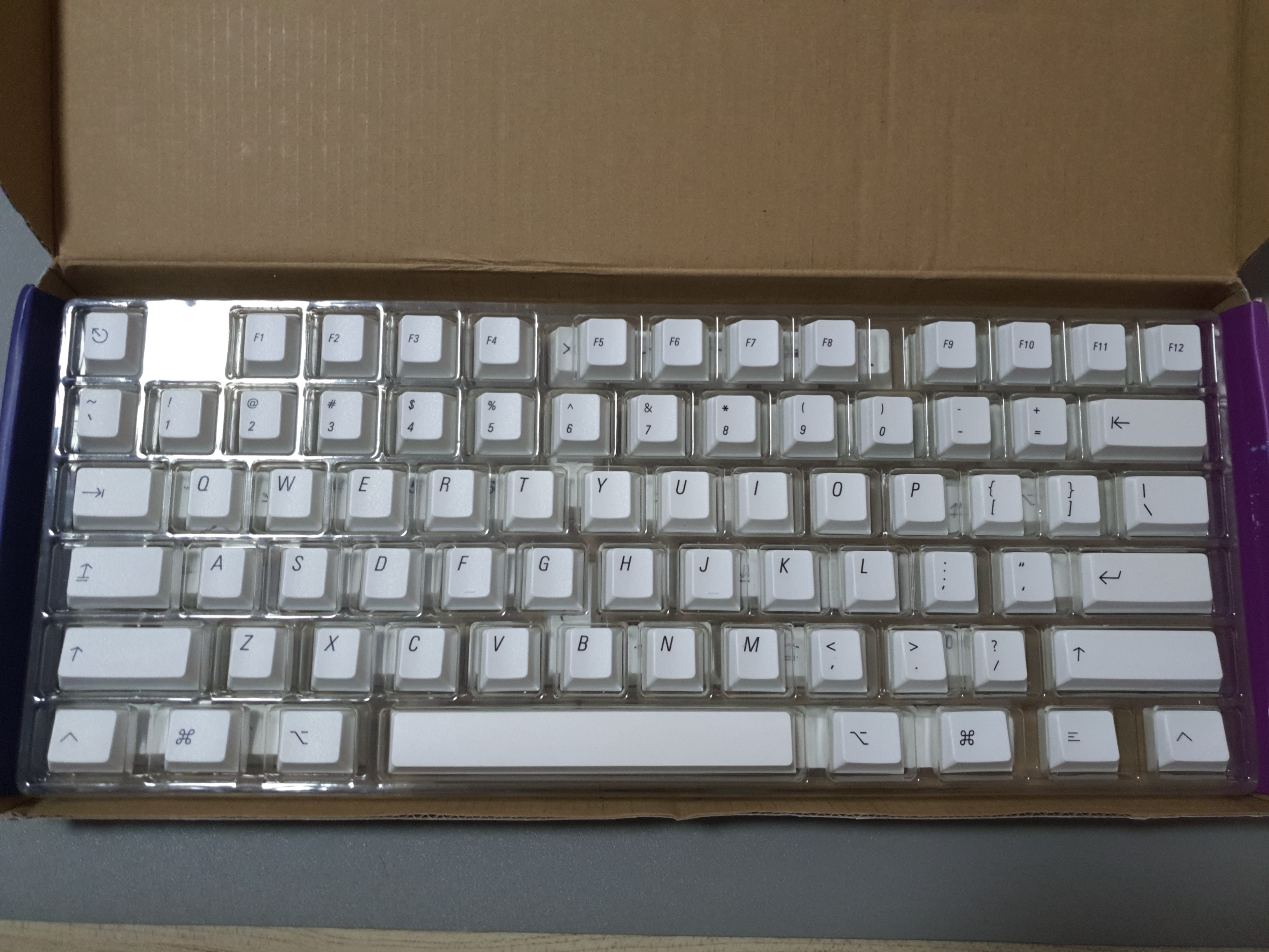 PBT white apple italics keycaps mechanical keyboard 140 keys, Computers ...