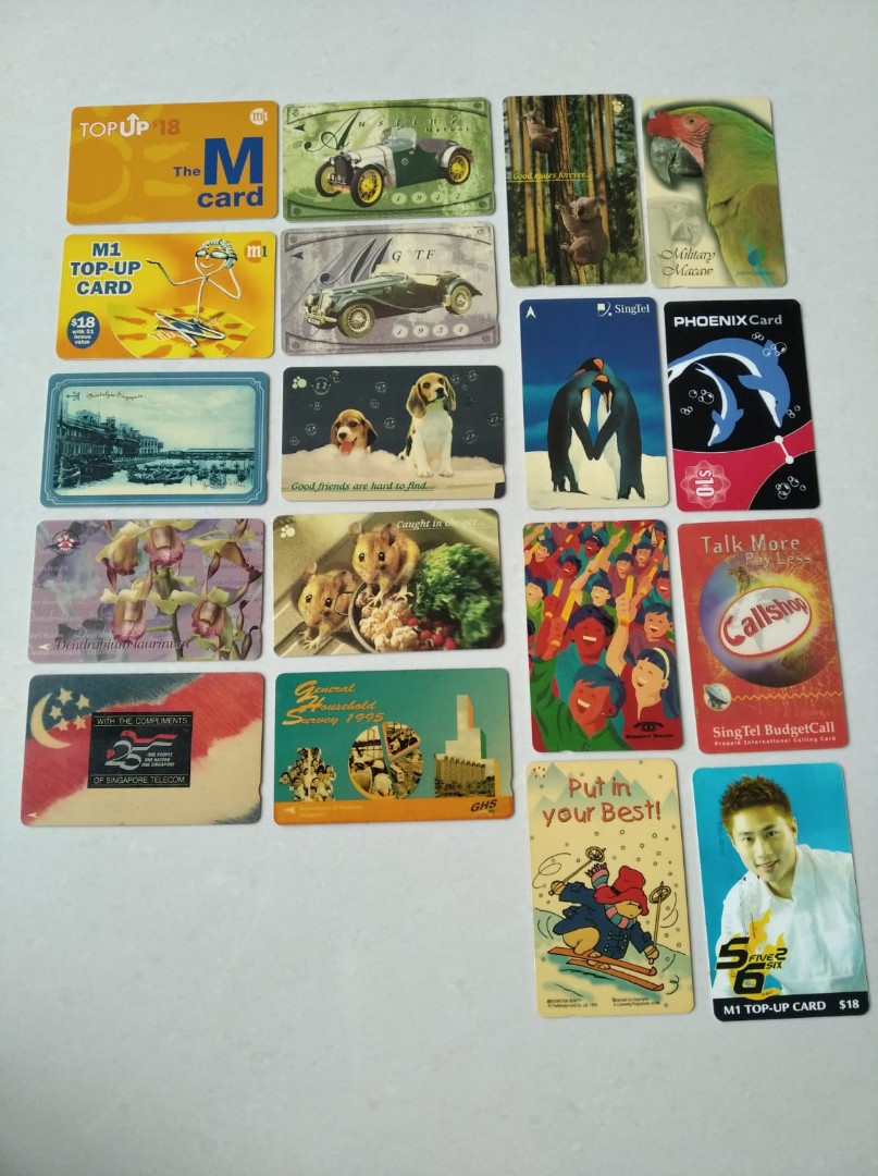 Phone cards/SMRT cards, Hobbies & Toys, Memorabilia & Collectibles ...