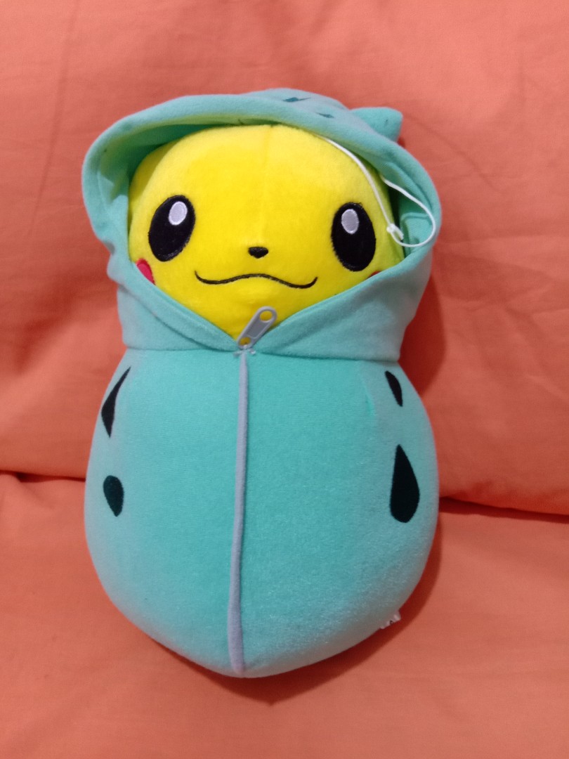 PKACHU X BULBASAUR POKEMON, NEBUKURO COLLECTION, 12 INCHES, Hobbies ...