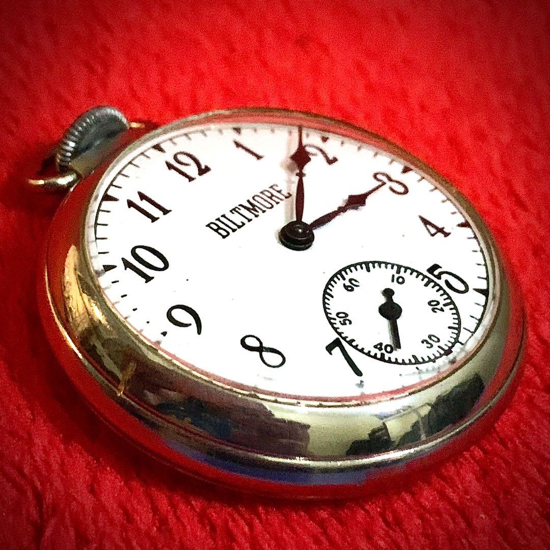 Pocket Watch / Ingraham Biltmore 1950 / Vintage / Made in USA / Dollar ...