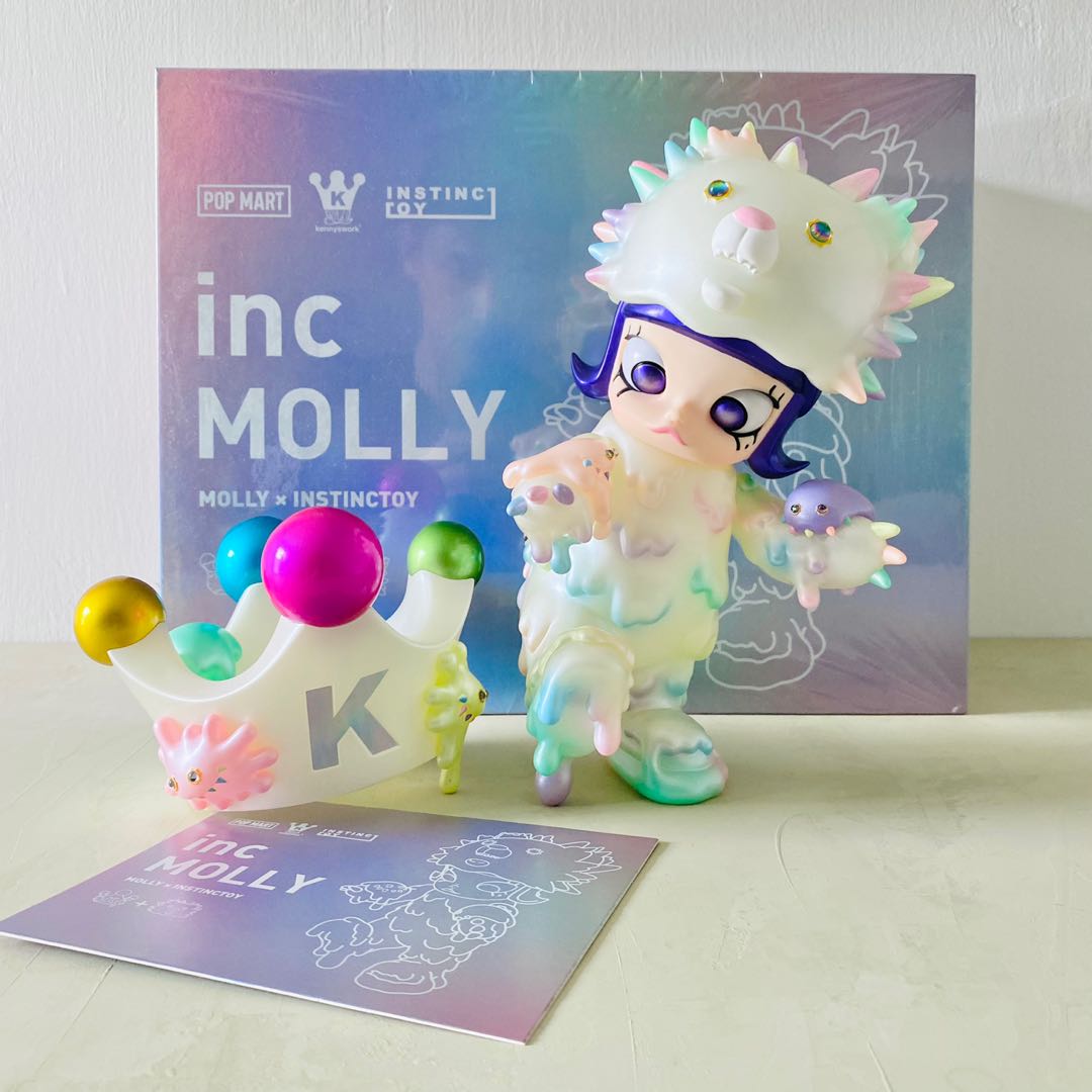 Popmart x Instinctoy Erosion Molly Big Inc, Hobbies & Toys, Toys ...