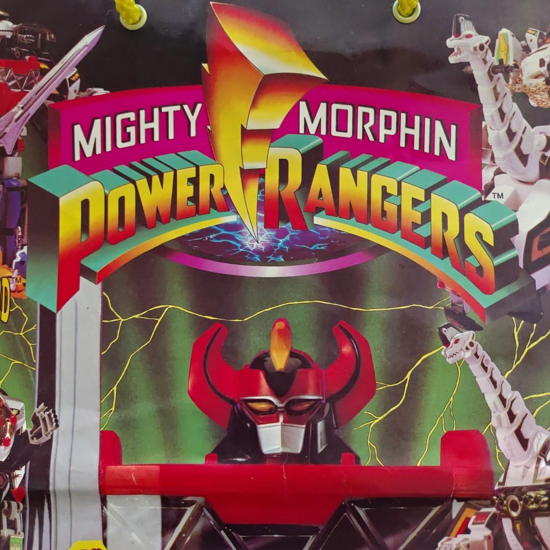 Original Toei Power Rangers Paper bag 1994, Hobbies & Toys ...
