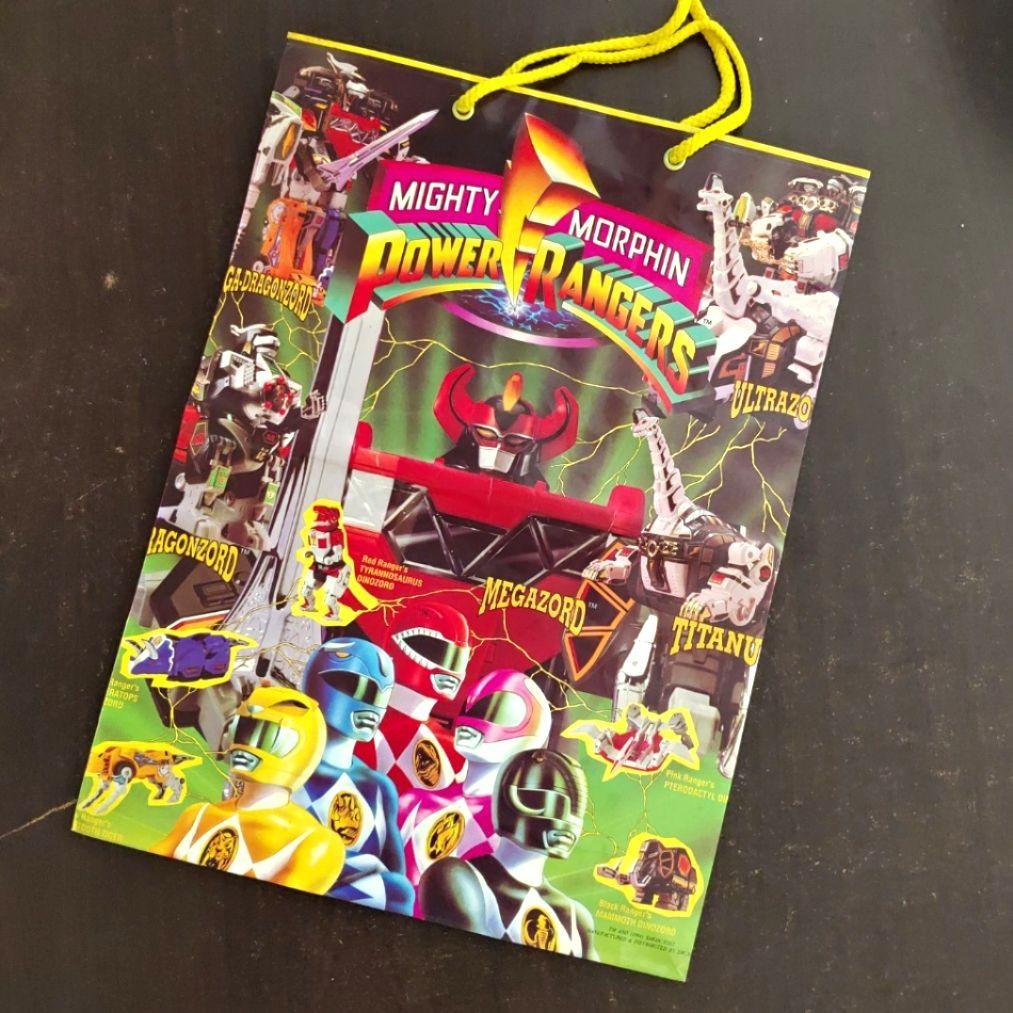 Original Toei Power Rangers Paper bag 1994, Hobbies & Toys ...