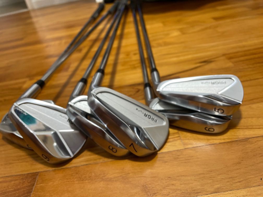 PRGR Tune 01 CB forged irons, Sports Equipment, Sports & Games, Golf on Carousell