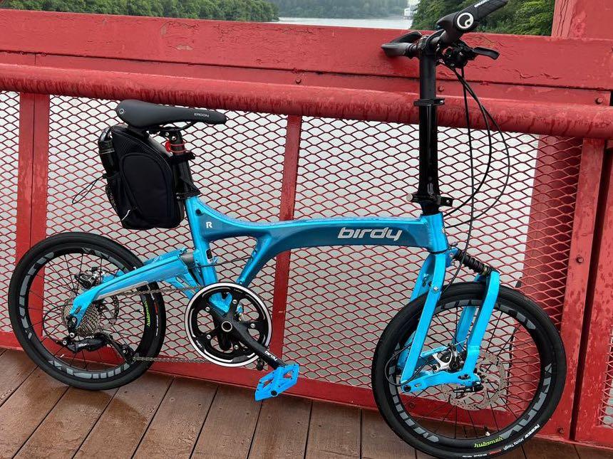 R20 Birdy Mercury Blue Foldable Race Bike - Fastest Foldie, Sports ...