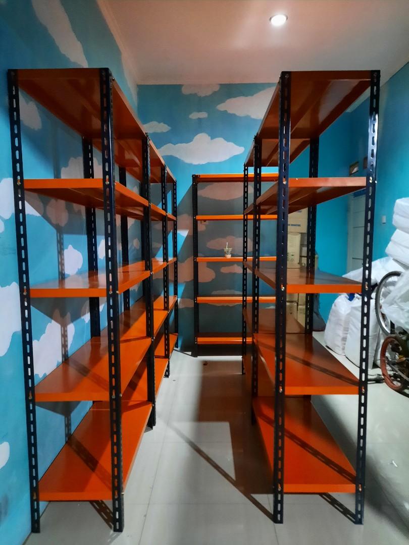 Rak Besi Gudang, Perabotan Rumah di Carousell