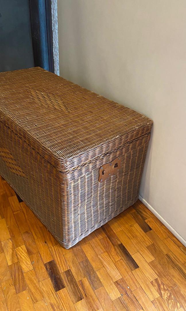 Rattan Baul Chest, Furniture & Home Living, Furniture, Other Home ...