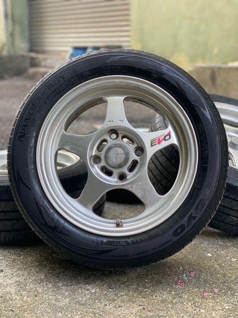 Regamaster 15 inch proton Iriz tyre 70%, Auto Accessories on Carousell