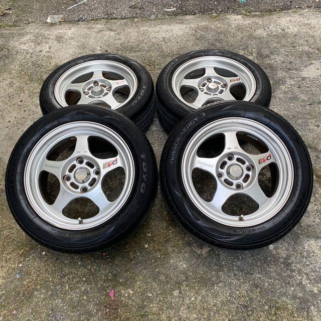 Regamaster 15 inch proton Iriz tyre 70%, Auto Accessories on Carousell