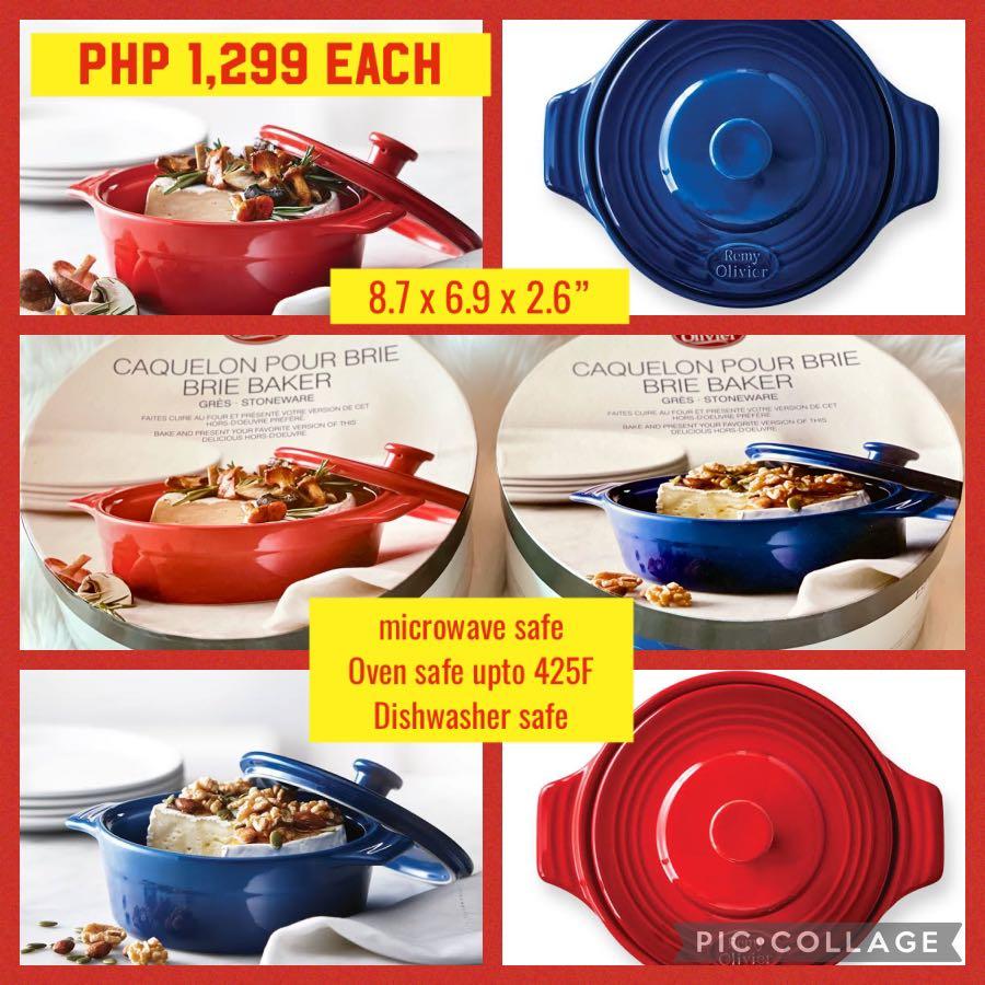 Remy Olivier BRIE BAKER dishware, Furniture & Home Living, Kitchenware ...