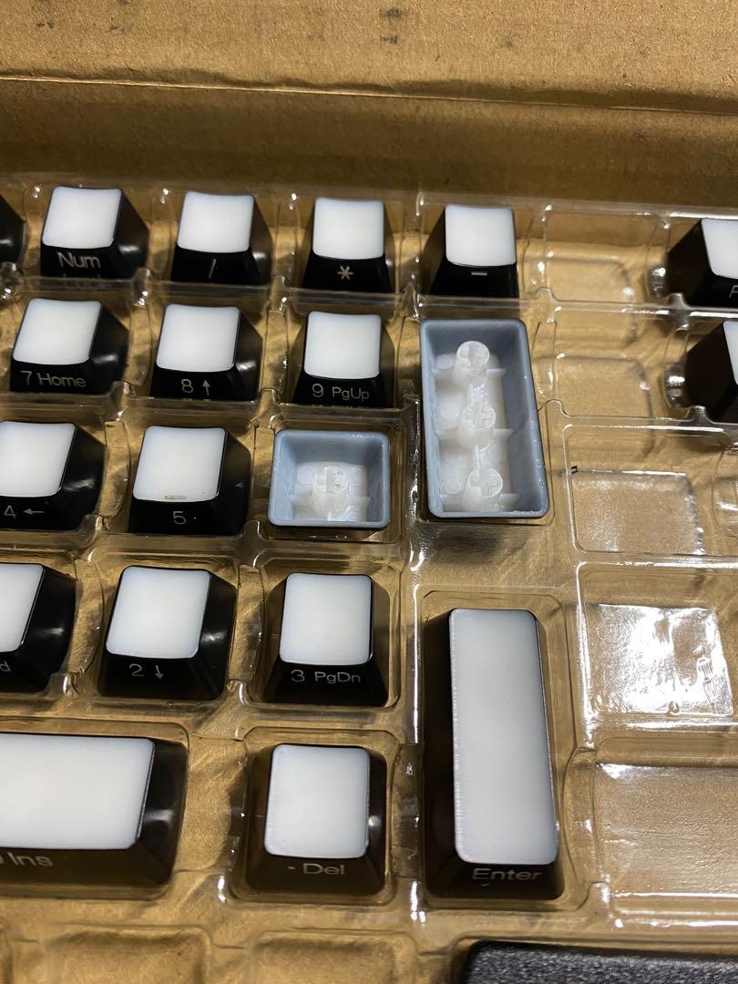 Reverse Pudding Keycaps (Black), Computers & Tech, Parts & Accessories ...