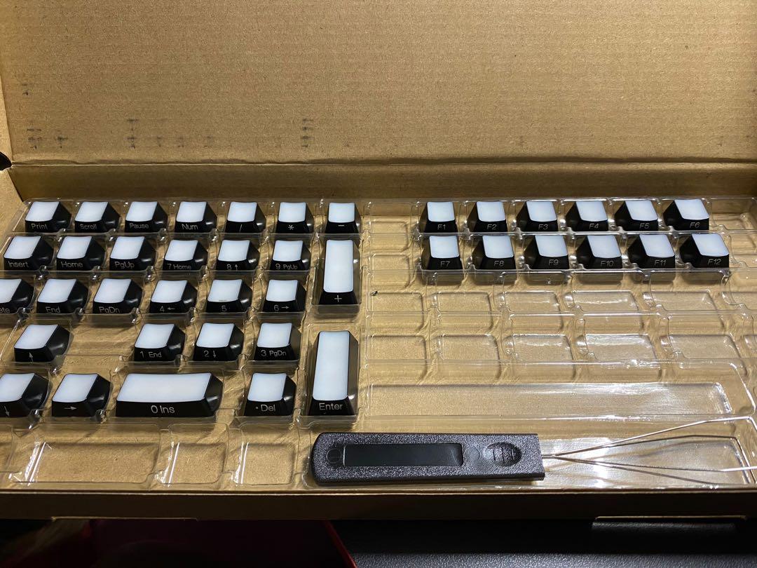 Reverse Pudding Keycaps (Black), Computers & Tech, Parts & Accessories ...