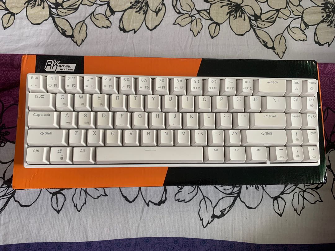 (RUSH) RK Royal Kludge 71 Gaming Keyboard (Lubed), Computers & Tech ...