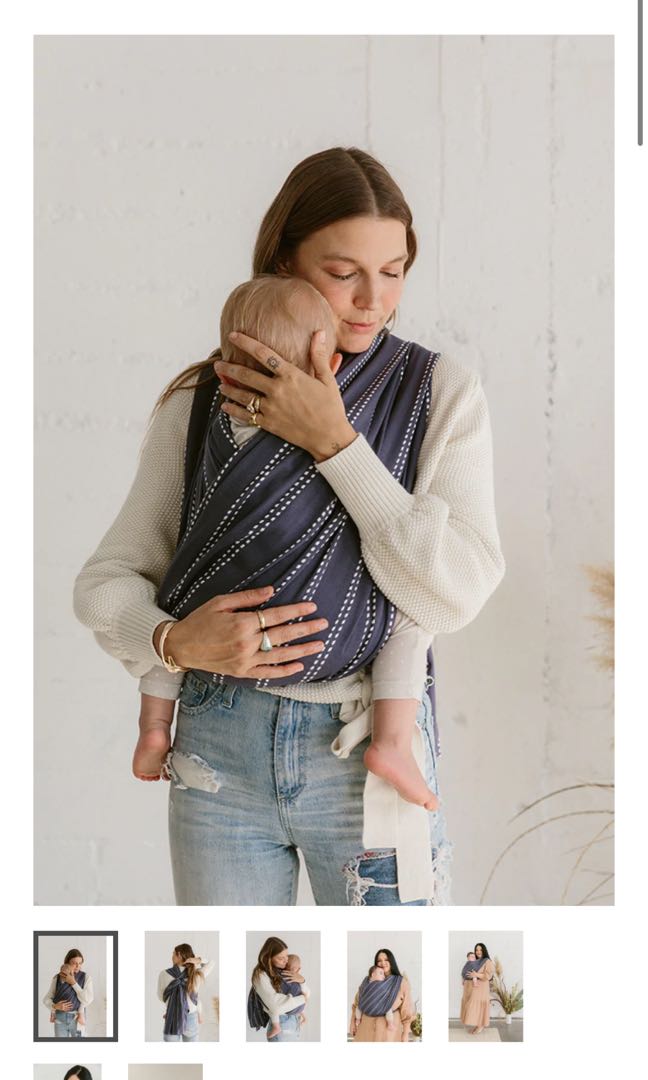 Solly Baby Loop Carrier (Baltic Stitch), Babies & Kids, Going Out ...