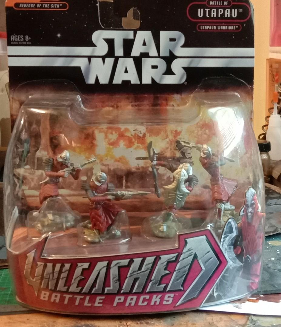 Star Wars Unleashed Battle Packs Utapau Warriors, Hobbies & Toys ...