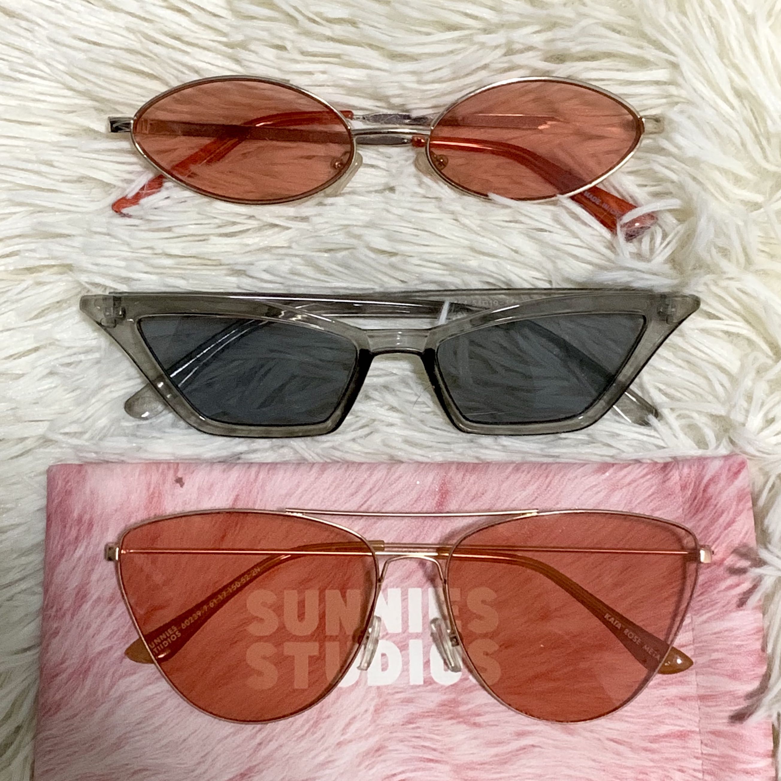 Sunnies Studios Kaia , Rubi Sunglasses Bundle, Women's Fashion, Watches ...