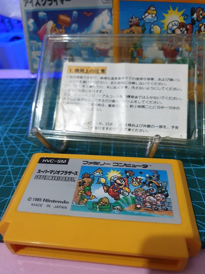 Super Mario bros. Family Computer Famicom original game japan, Video ...