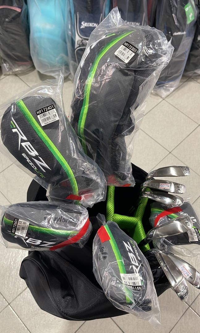 TaylorMade RBZ SpeedLite Men’s Graphite Package Set, Sports Equipment ...