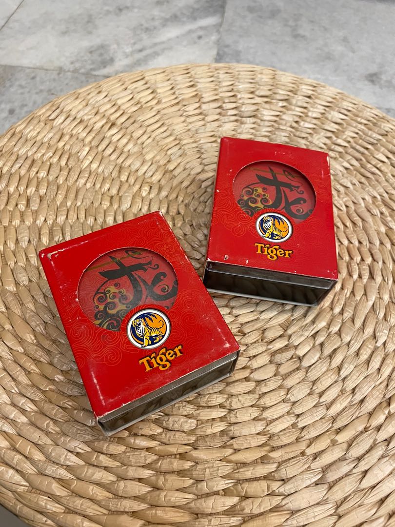 Tiger limited edition playing cards, Hobbies & Toys, Toys & Games on ...