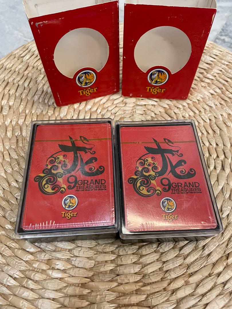 Tiger limited edition playing cards, Hobbies & Toys, Toys & Games on ...