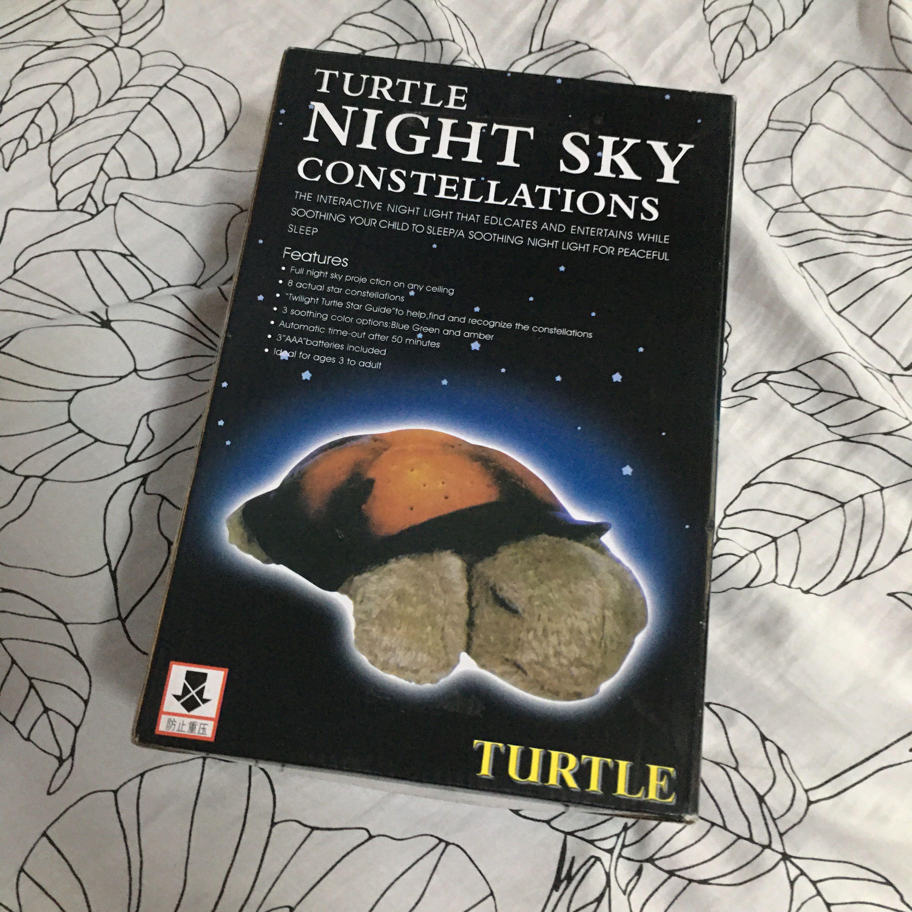 Turtle Night Sky Constellations, Furniture & Home Living, Lighting ...