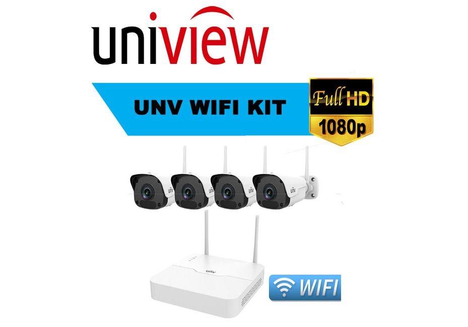 UNV 4CH WIFI KIT, Furniture & Home Living, Security & Locks, Security ...