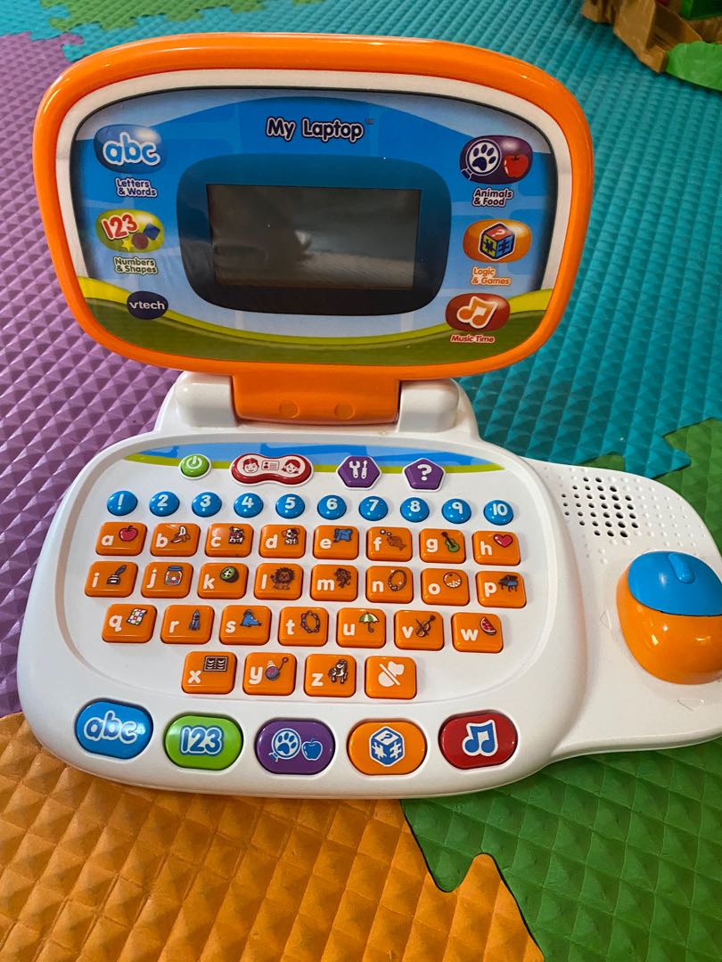 Vtech laptop, Babies & Kids, Infant Playtime on Carousell