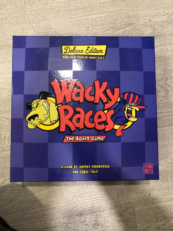 Wacky Races Deluxe Edition: The Board Game (2019), Hobbies & Toys, Toys ...