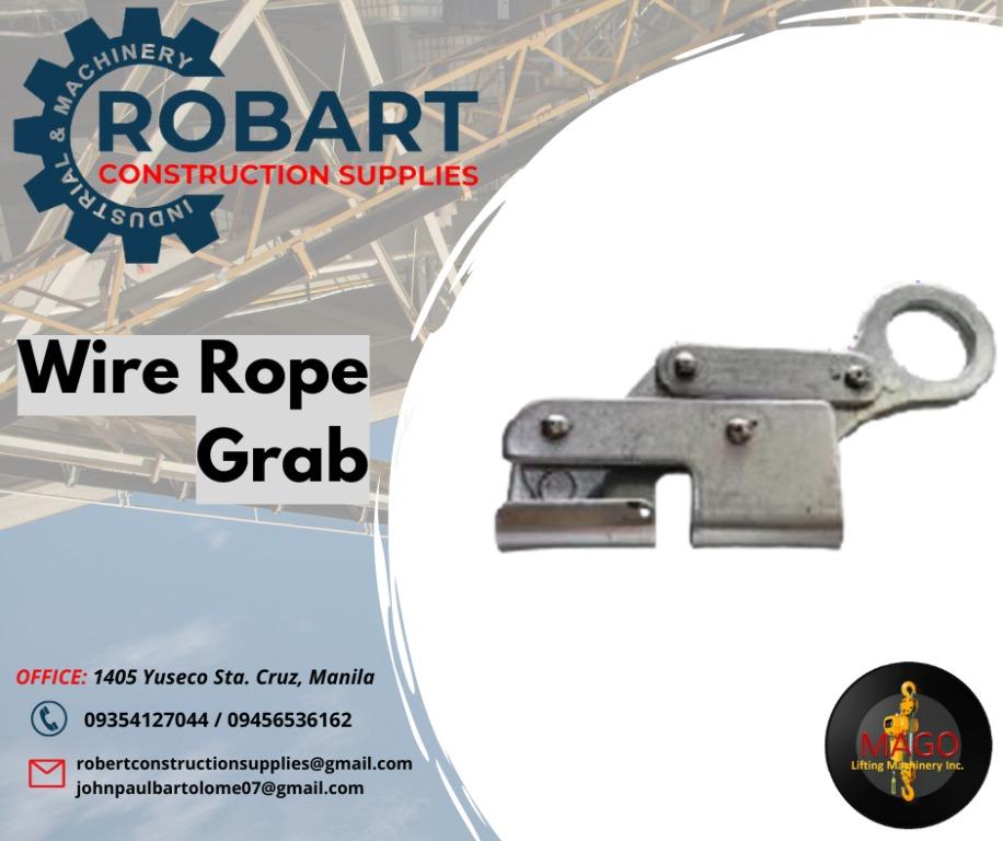 Wire Rope Grab, Commercial & Industrial, Construction Tools & Equipment ...
