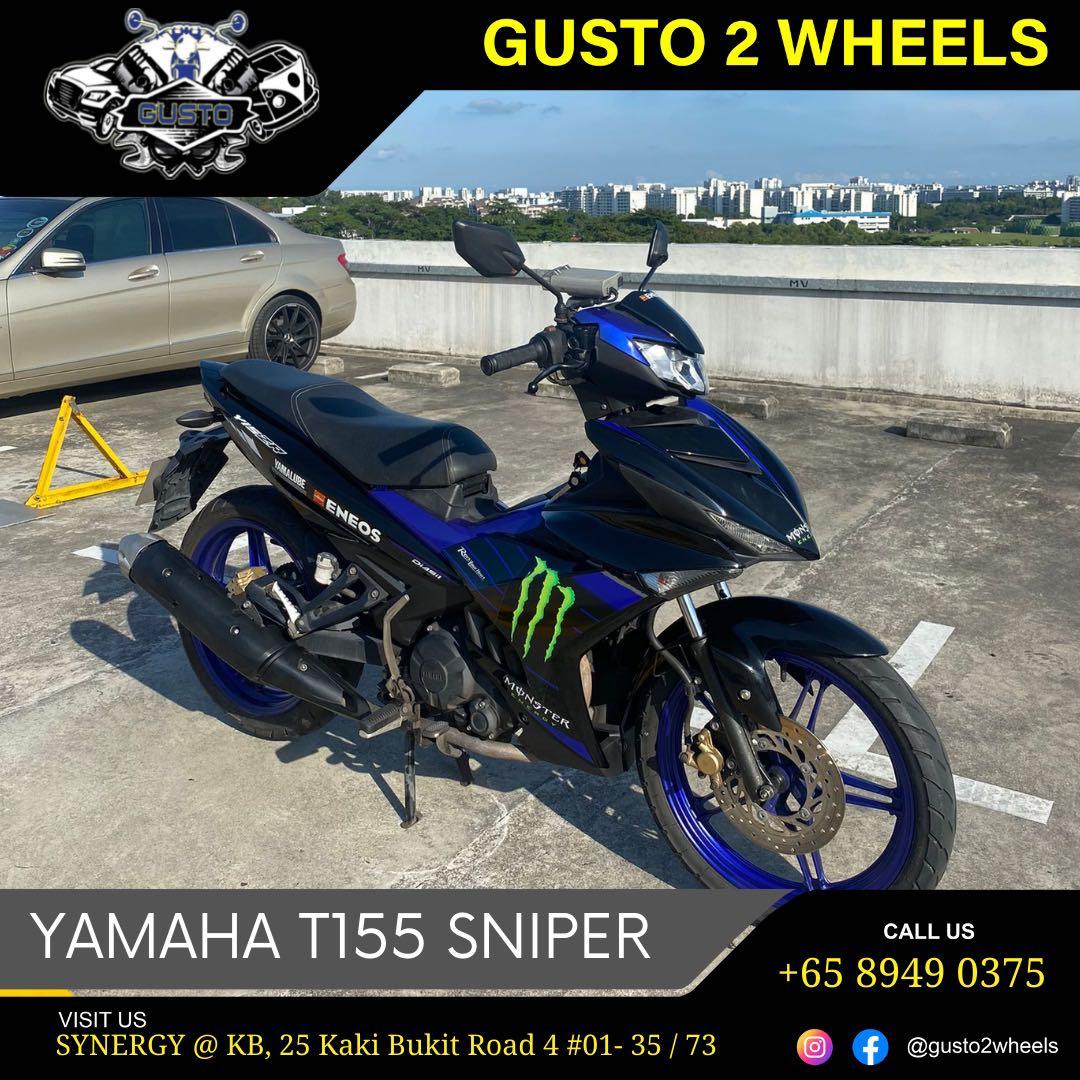 YAMAHA T155 SNIPER V2, Motorcycles, Motorcycles for Sale, Class 2B on ...