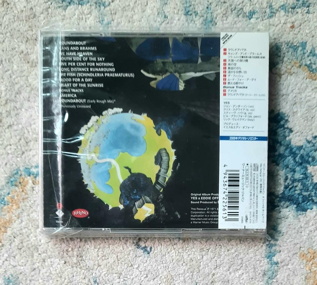 Yes - Fragile CD, Hobbies & Toys, Music & Media, CDs & DVDs on Carousell